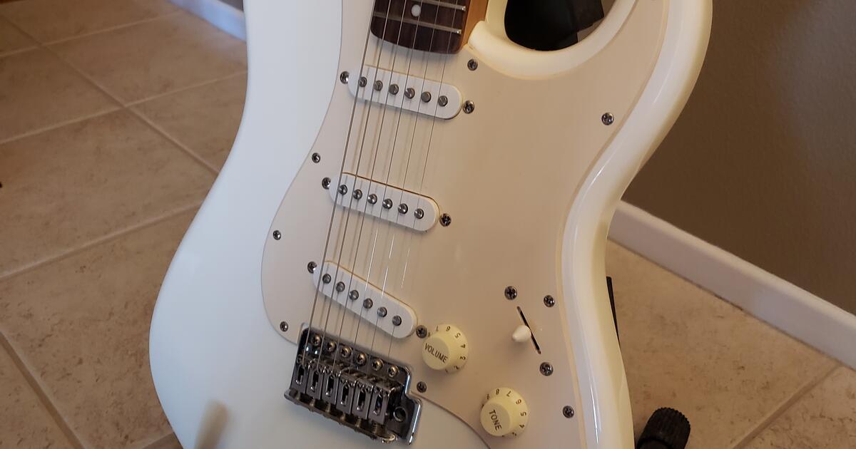 Fender Squier Stratocaster Electric 6-string Guitar (upgraded) for $240 ...