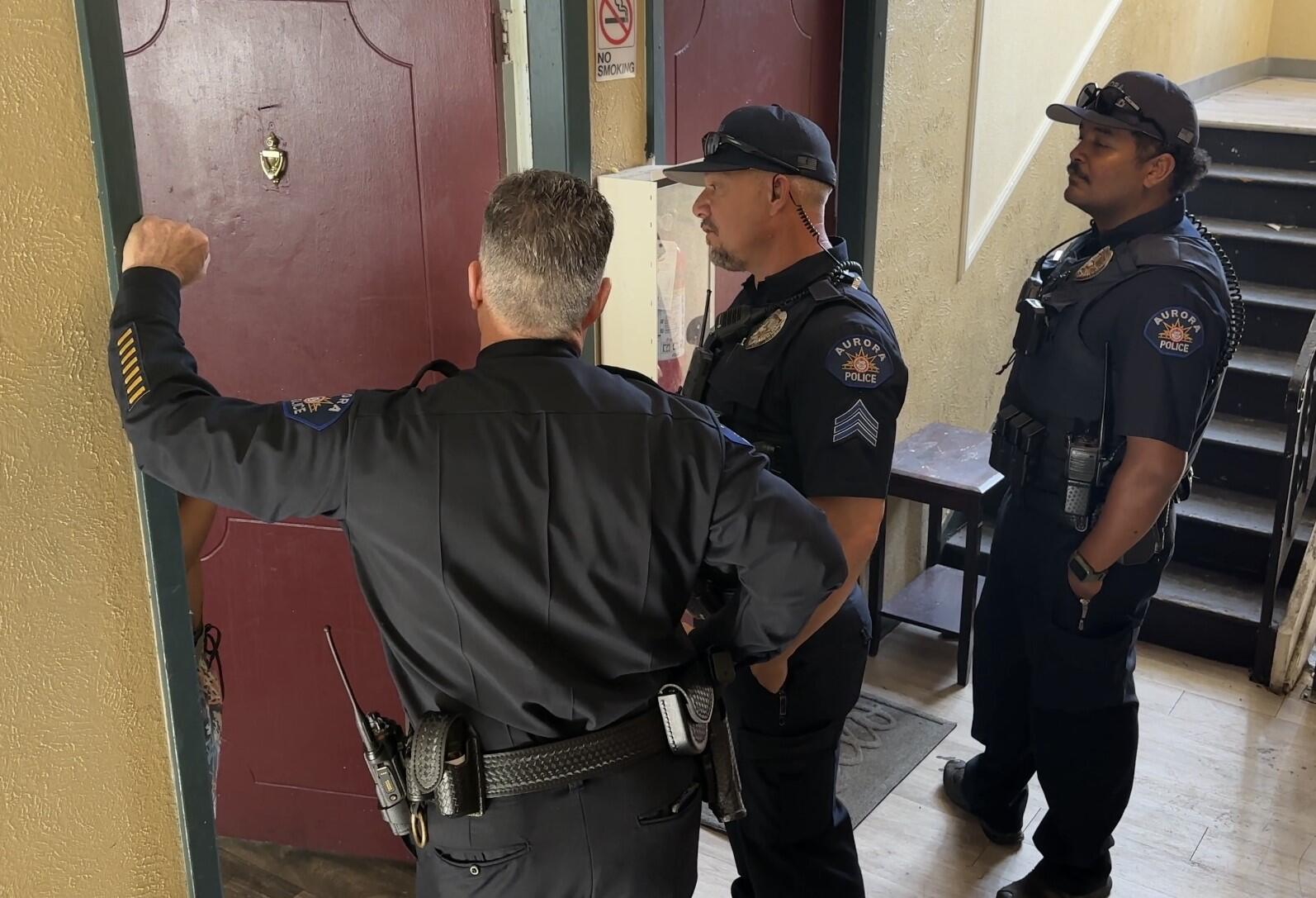 APD’s new chief, Todd Chamberlain, took a tour yesterday of Whispering ...