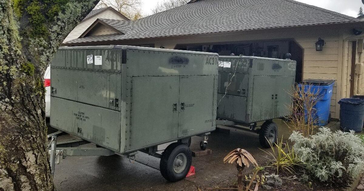 Mint cond USAF Fighter jet air cond trailers. great start to off road ...