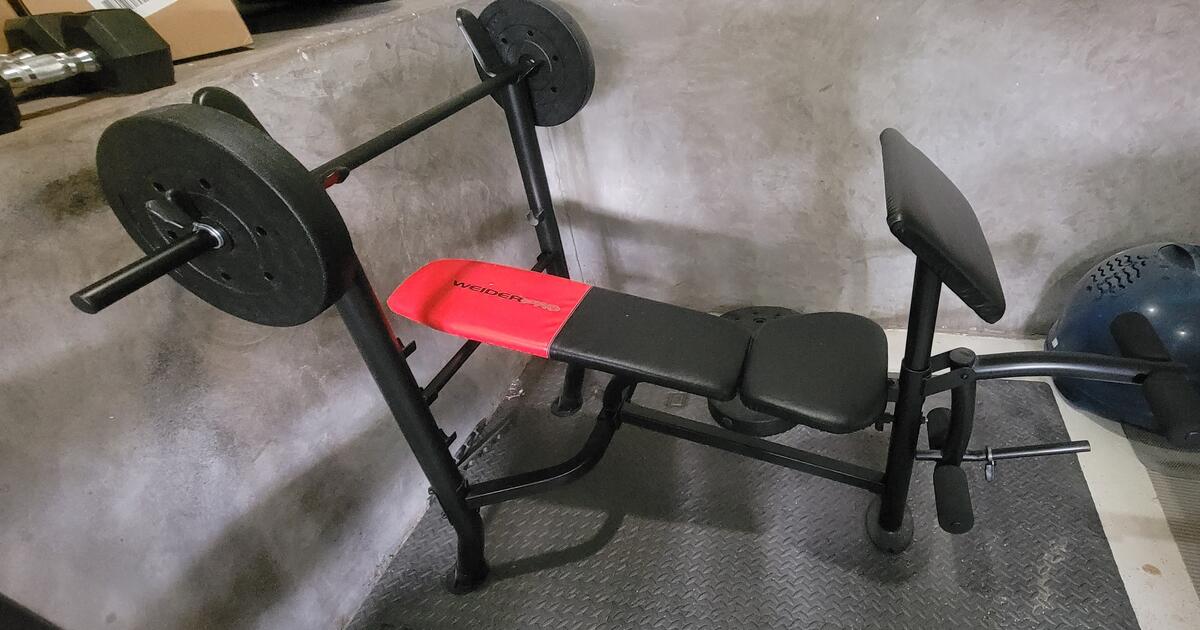 Weider Pro 264 Weight Bench $150 OBO for $150 in Seattle, WA | For Sale ...