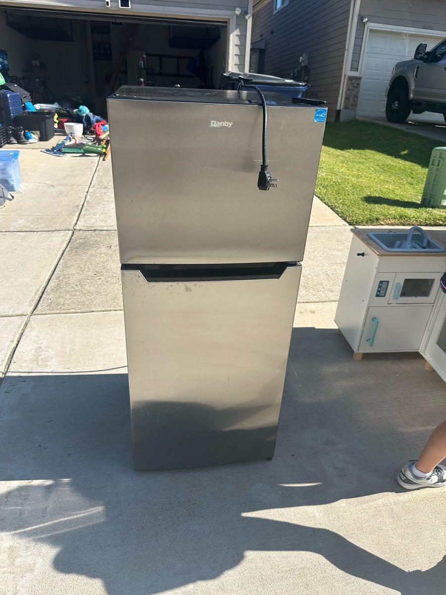 Danby Stainless Steel Fridge and kid kitchen for Free in Frisco, TX ...