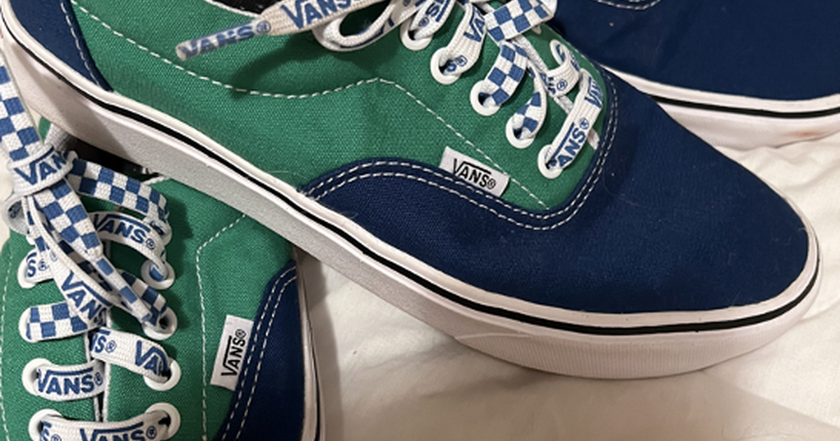 SEAHAWKS Vans. Never worn 8.5 $30 for $30 in Yarrow Point, WA | For ...