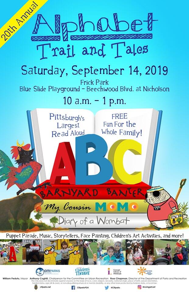 Join Us for the 20th Annual Alphabet Trail and Tales this Saturday ...