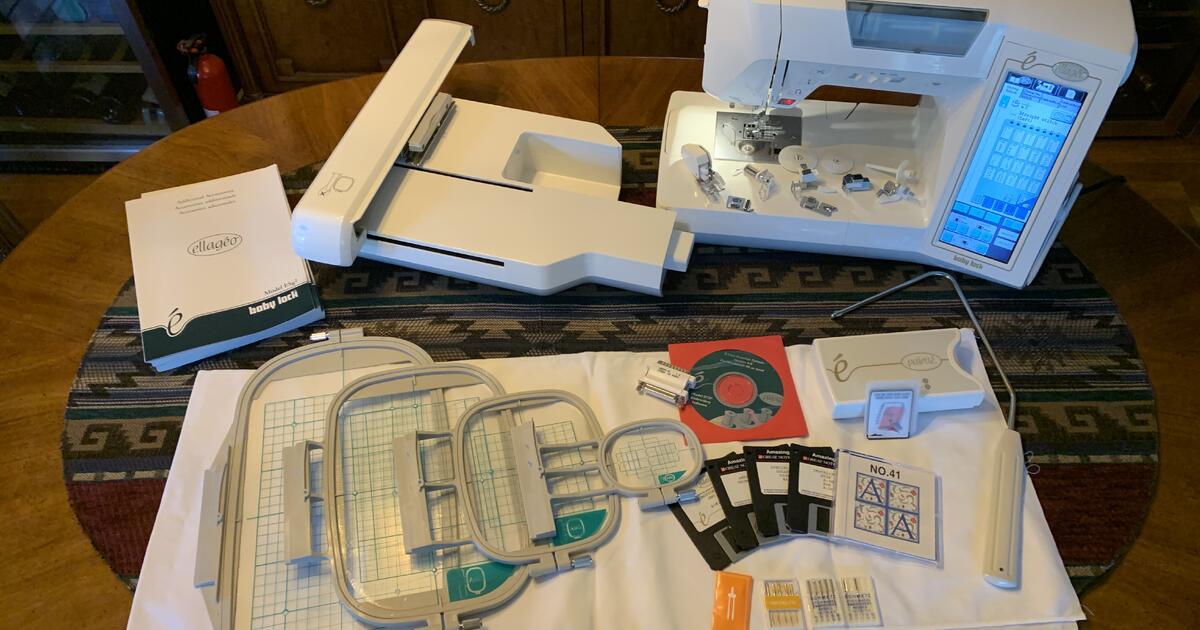 Baby Lock Ellagéo ESg2 Embroidery (E’-Line) Sewing Machine for $690 in ...