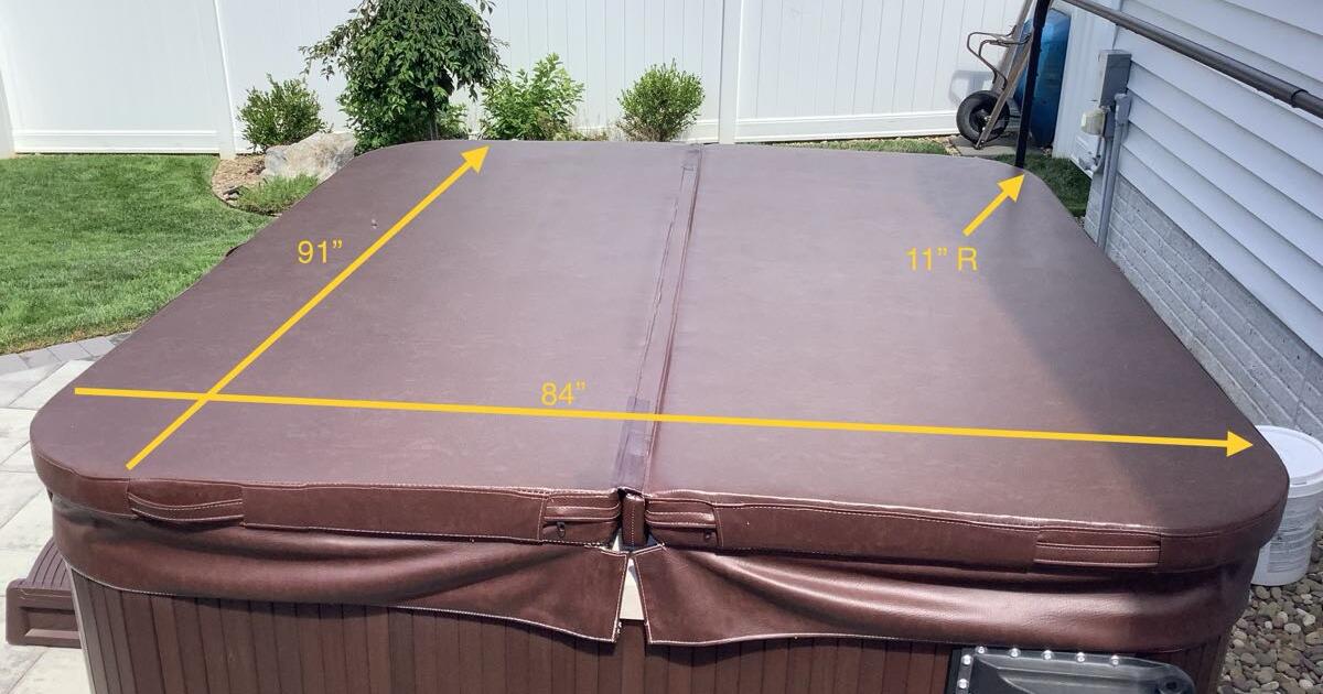 Used Marine Vinyl Hot Tub Cover (Cover ONLY) for $100 in Hagerstown, MD ...