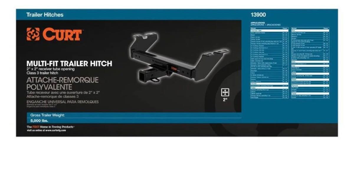 NEW Curt Towing Hitch for $115 in Fridley, MN | For Sale & Free — Nextdoor