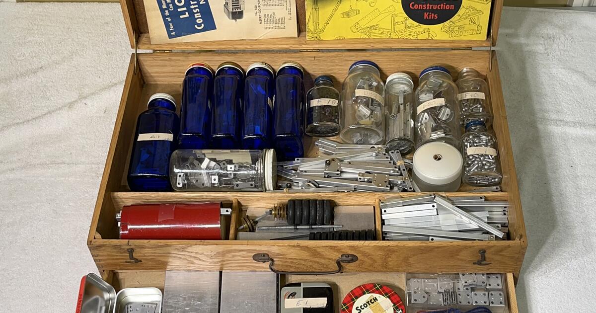 Vintage Lionel 565 Construction Kit / Erector Set - All Original! for ...