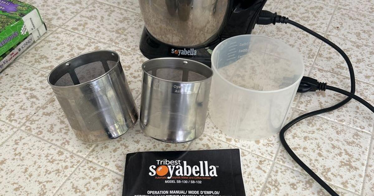 Soyabella - soy and nut milk maker in Encinitas, CA | For Sale & Free ...