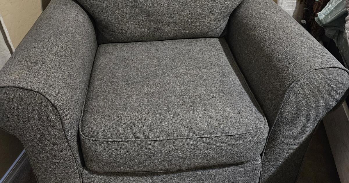 Ashley Altari Chair & Ottoman for $25 in Prescott Valley, AZ | For Sale ...