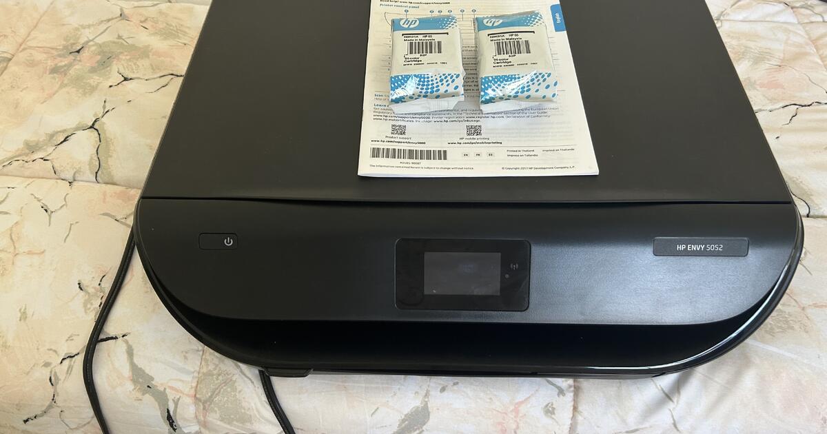 HP Envy 5052 All-In-One Inkjet Printer for $50 in Bradenton, FL | For ...