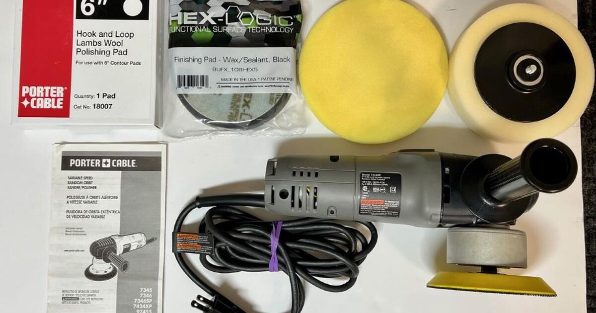 Porter-Cable 7424XP 6-Inch Variable-Speed Polisher for $99 in Reston, VA | For Sale & Free ...