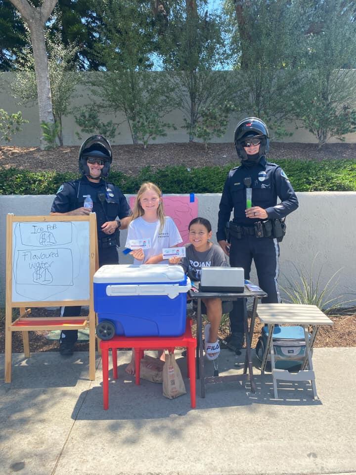 IPD Officers Reward Great Kids for Operation Chill (Irvine Police ...