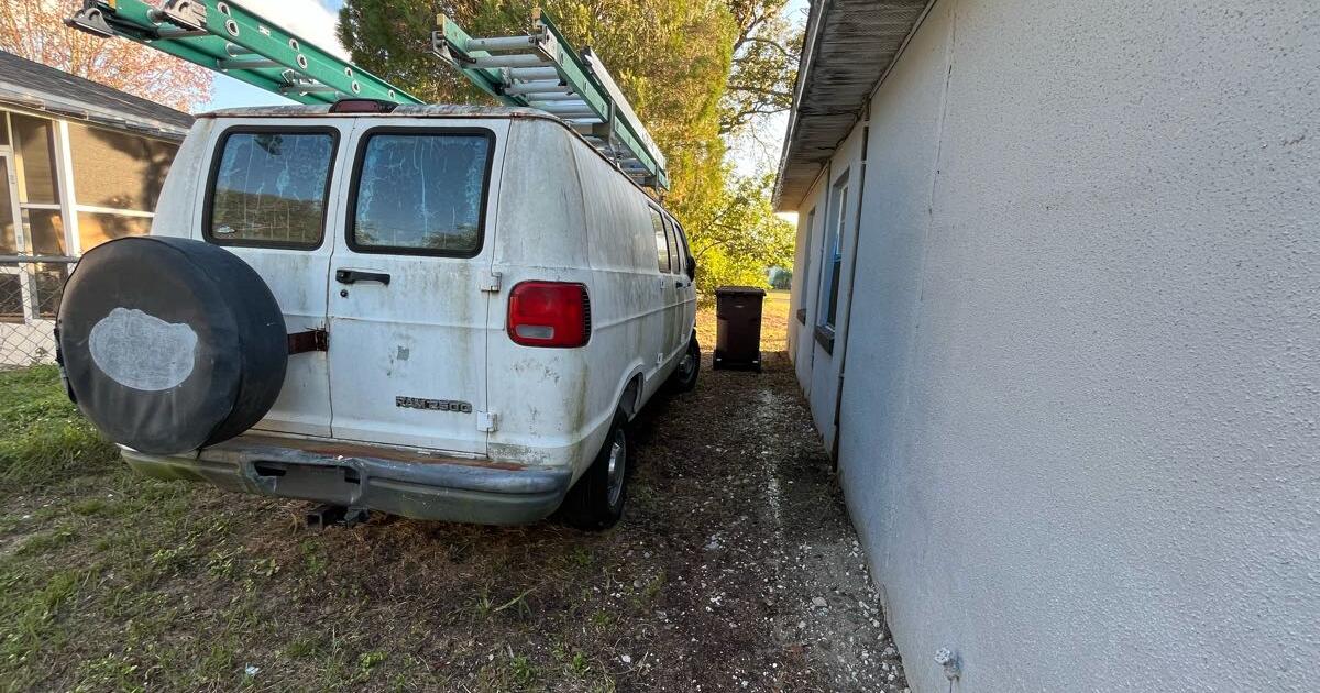 1996 White Dodge Van B2500 for $1400 in Lake Wales, FL | For Sale ...