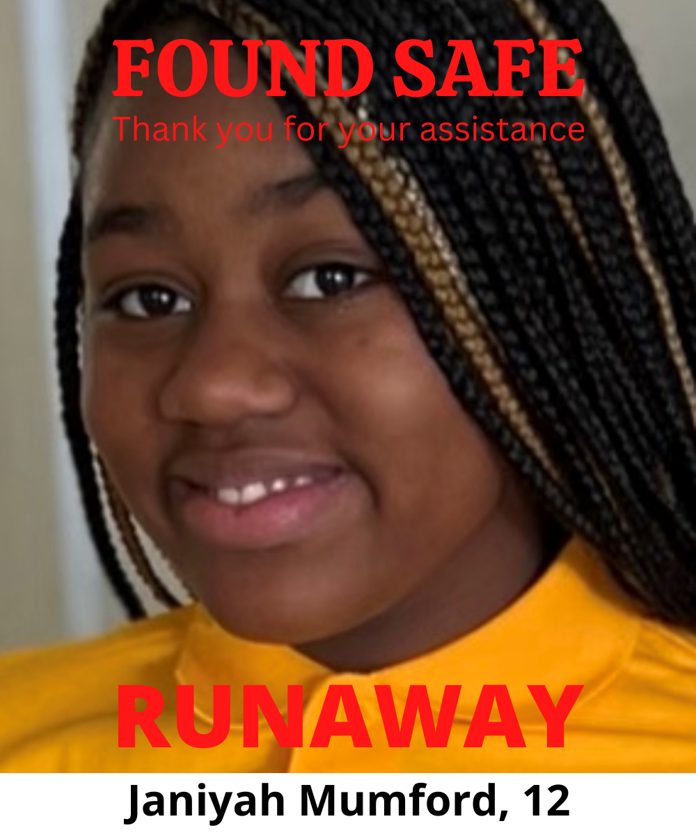 Update: Janiyah has been found safe. (Norfolk Police Department ...
