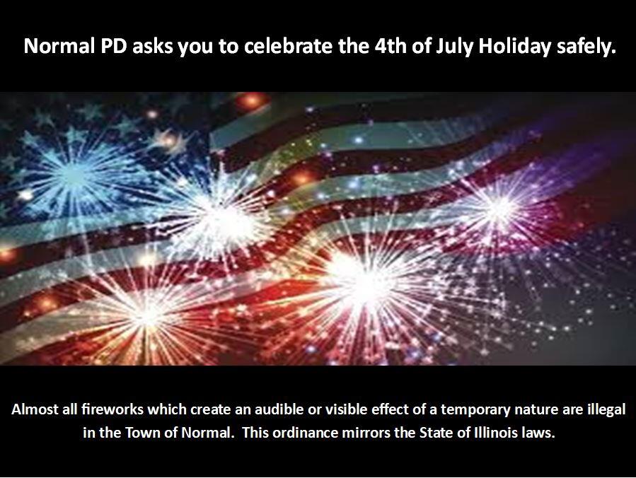 Fireworks (Normal Police Department) — Nextdoor — Nextdoor