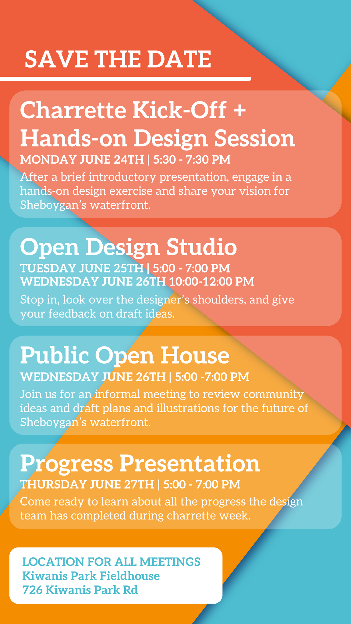 🌊 Join Us For A 4-Day Design Charrette for the Sheboygan Waterfront and ...