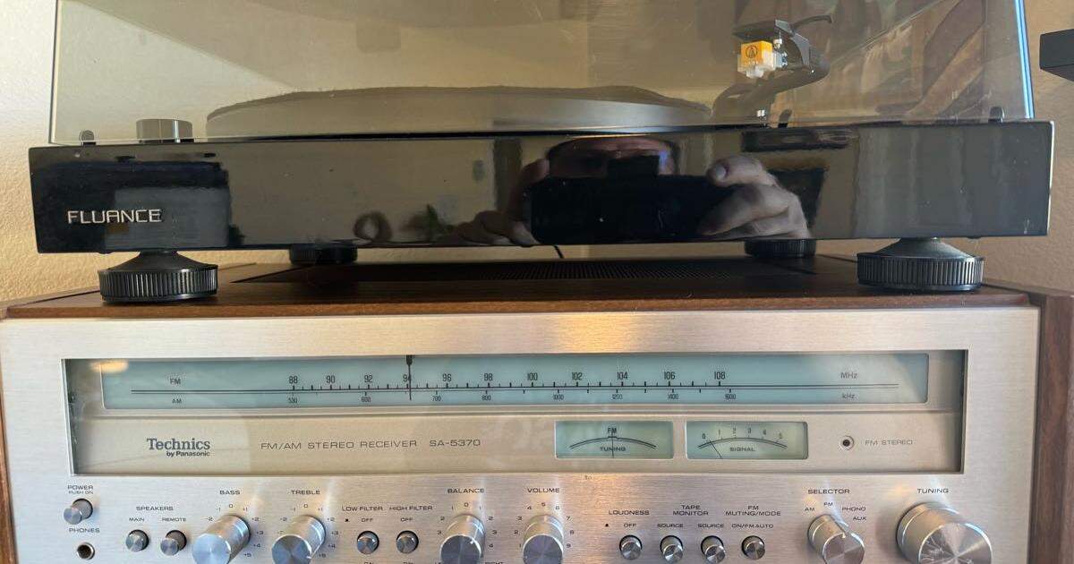 Receiver with Record Player and Bose Speakers for $250 in Englewood, CO ...