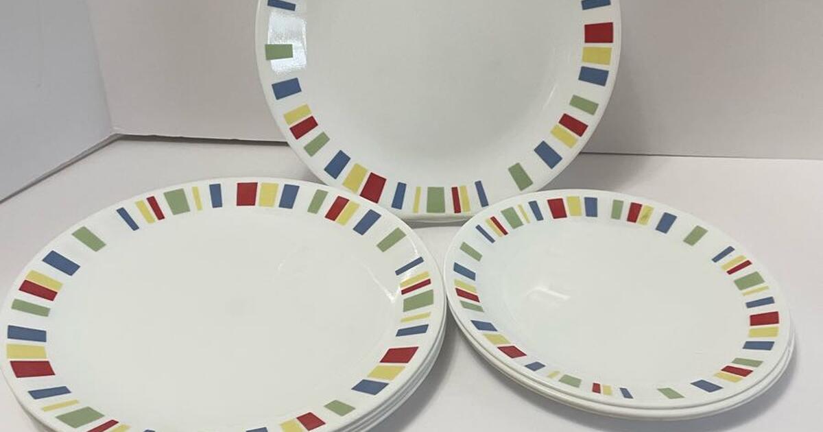 Corelle “Memphis” Dinnerware for $20 in Virginia Beach, VA | For Sale ...