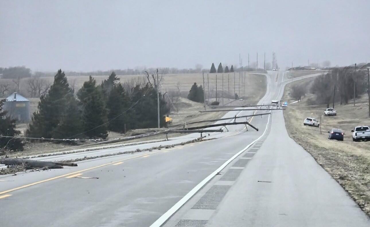 Our crews have a lot of ground to cover with outages in nine counties ...