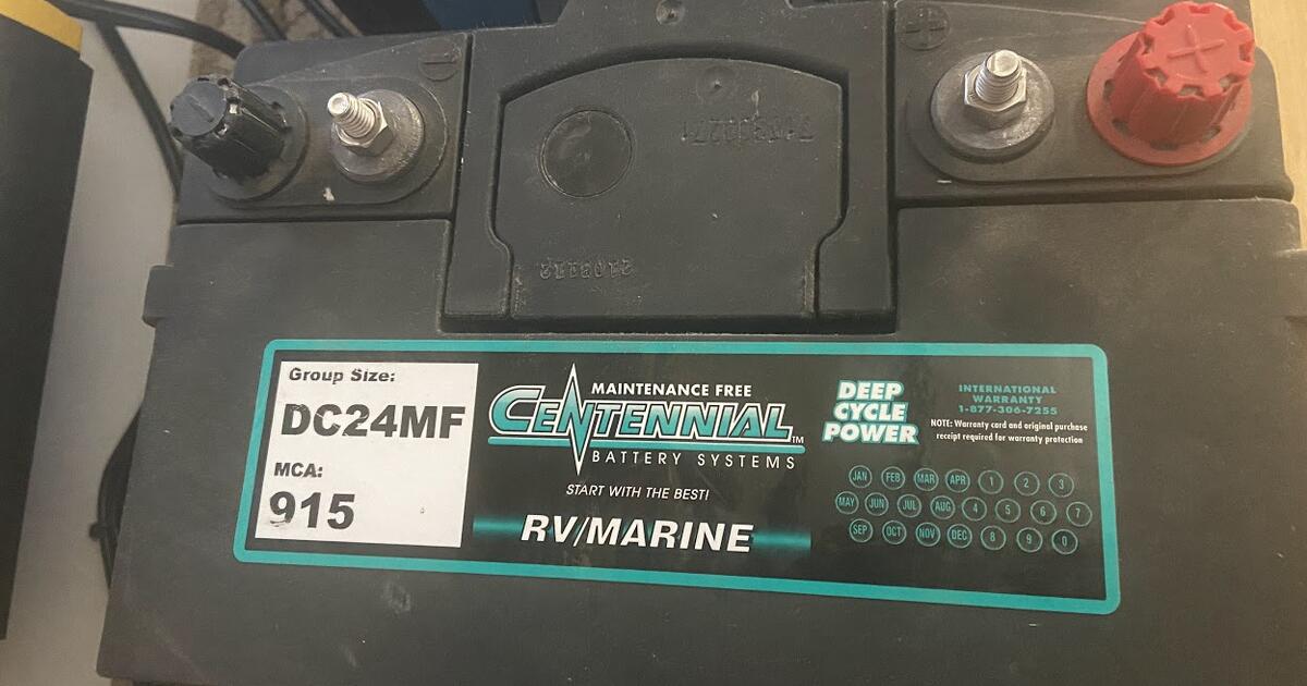 Centennial Deep Cycle Batteries (DC24MF) 2 available for $30 in Rio Vista, CA | For Sale & Free ...