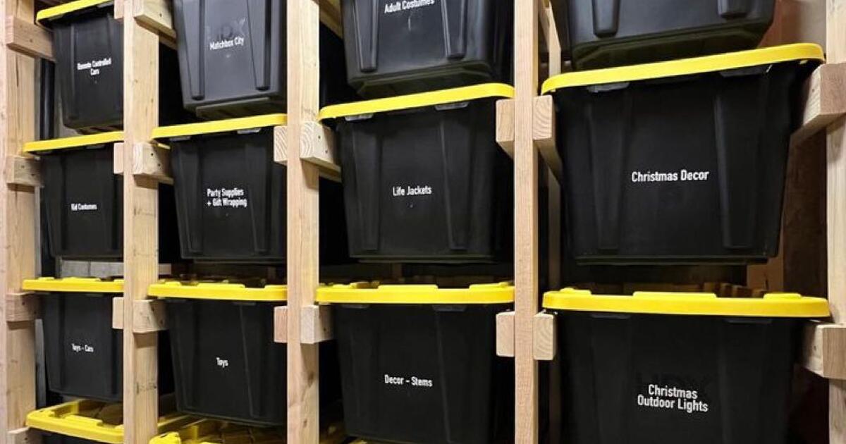 Custom Mobile Bin Storage Rack for $29 in Thousand Oaks, CA | For Sale ...