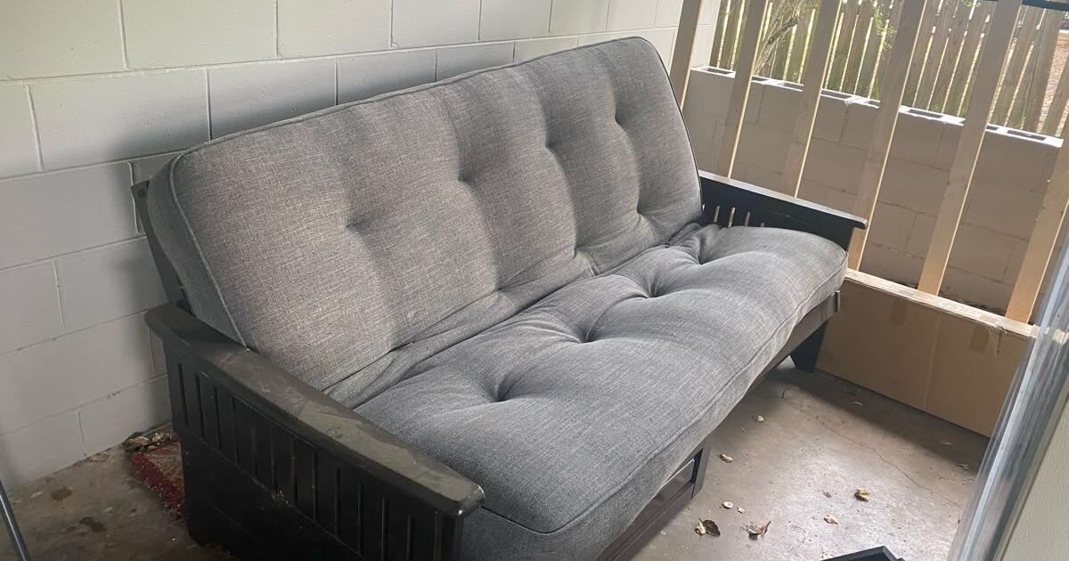 Futon, fridge, 2 stools for sale for $30 in Altamonte Springs, FL | For ...