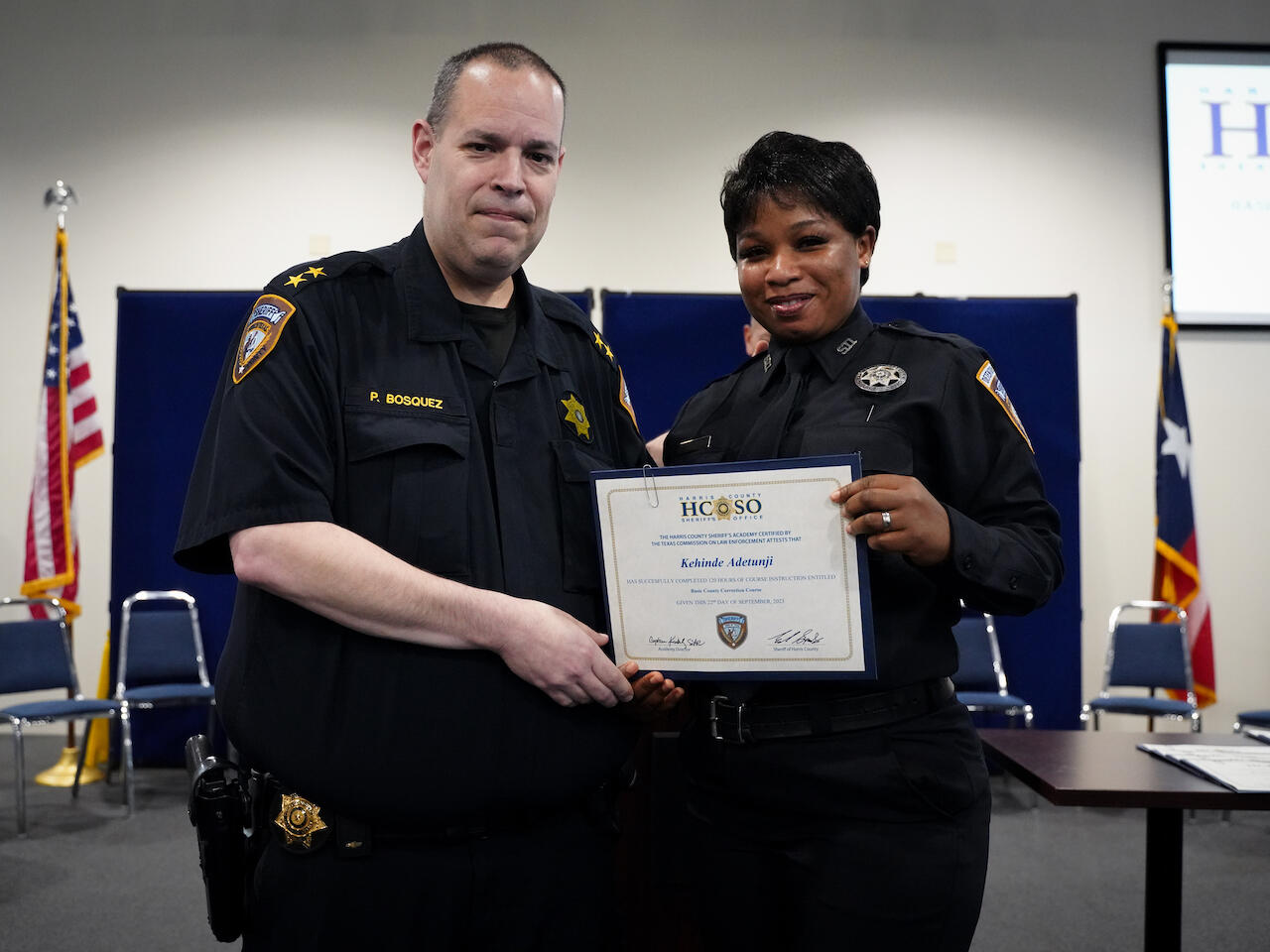 Congratulations to our new Detention Officers on their graduation ...