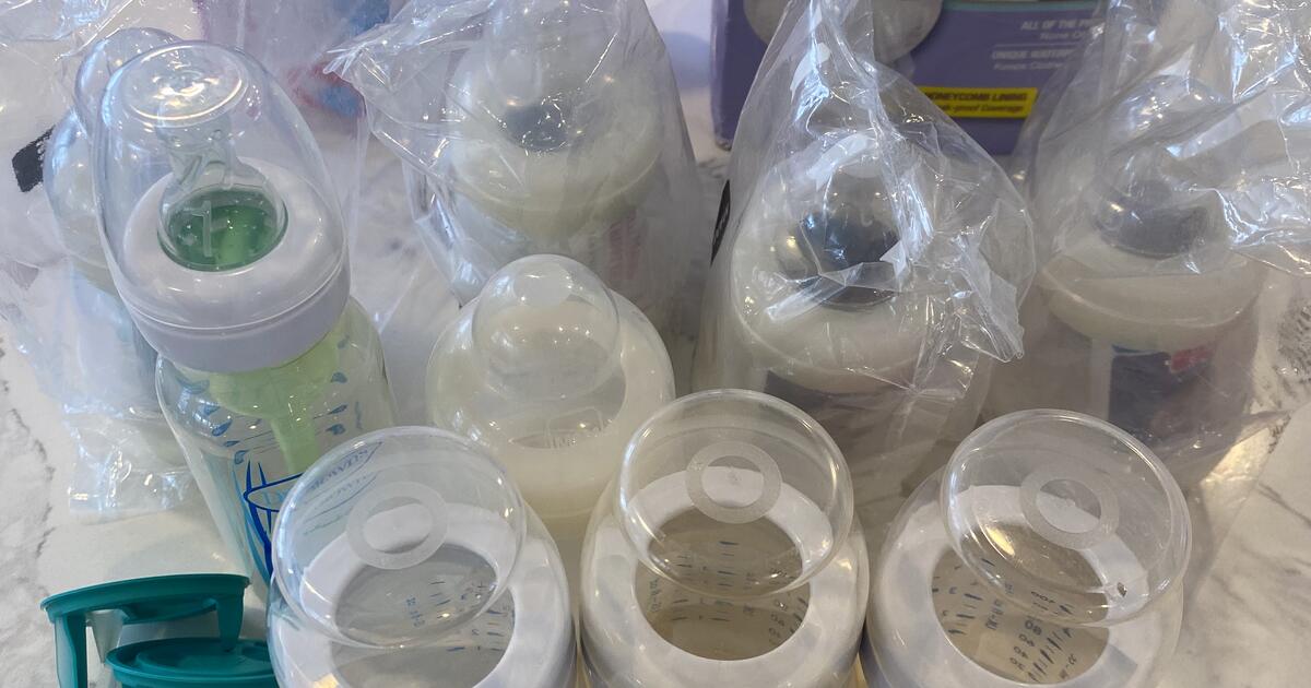 Lot of bottles: 5 New Mam, used Philips Avent for $20 in Minneapolis ...