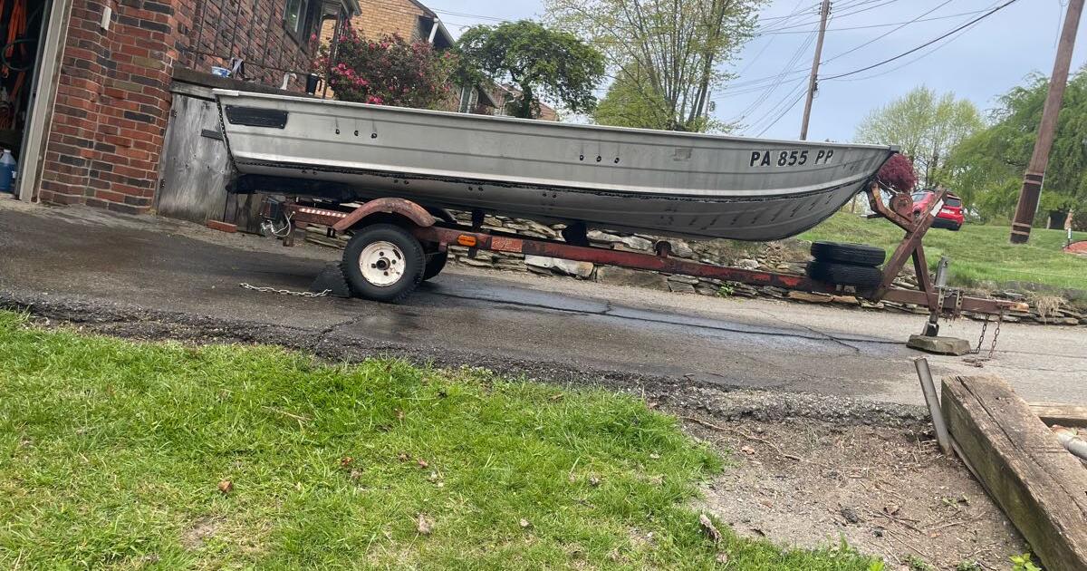 SEARS GAMEFISHER 12 FT WITH TRAILER for $1500 in Pittsburgh, PA | Finds ...