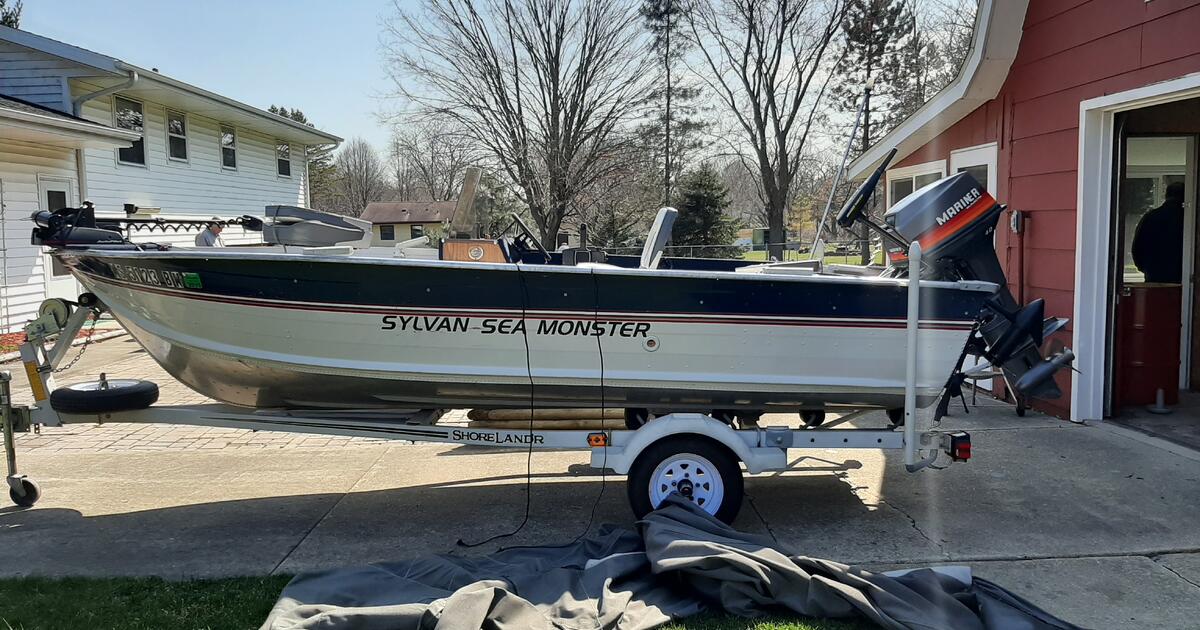 1989 Sylvan SEA MONSTER W/TRAILER for $4250 in Kansasville, WI | Finds ...