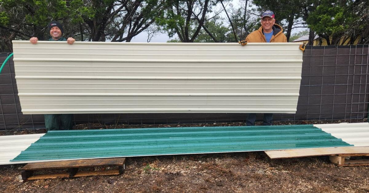 Mueller Steel Panels: new/unused, various sizes for $245 in Kerrville ...