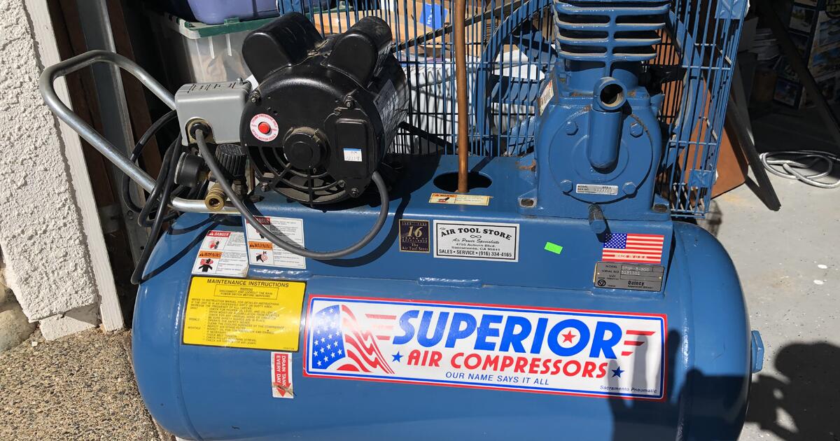 Superior Air Compressor for $85 in Lincoln, CA | For Sale & Free — Nextdoor