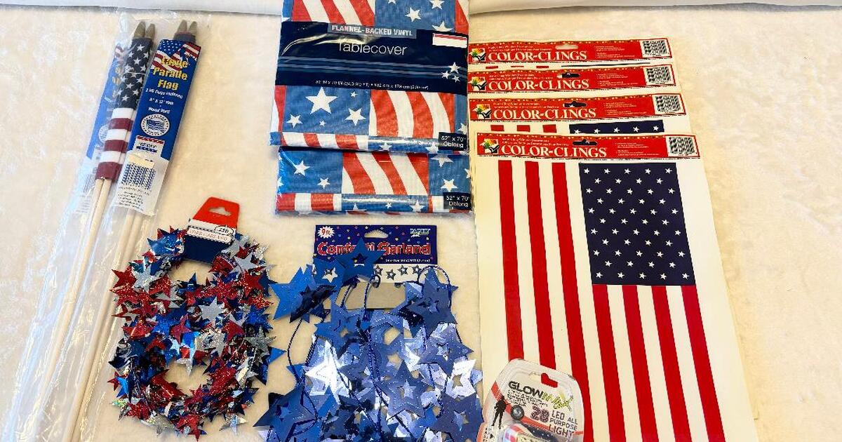 TONS of Red ,White & Blue Items ($1 & Up) for $1 in Cupertino, CA | For ...