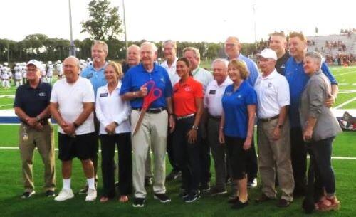Ribbon cutting ceremony for new state of the art turf field at Estero ...