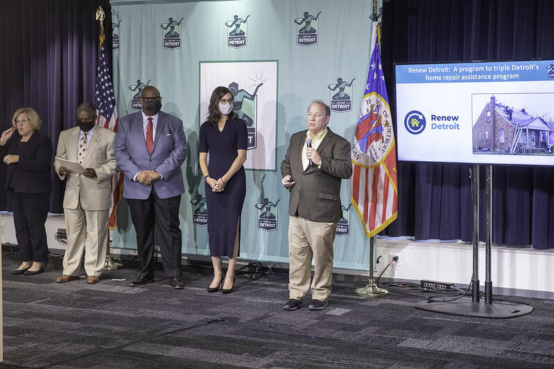 Mayor Mike Duggan announces Renew Detroit Home Repair Program (City of ...