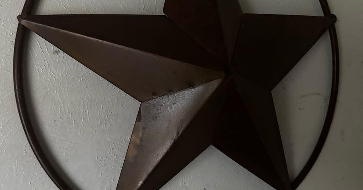 Large Metal Texas Star for Free in Arlington, TX | For Sale & Free ...