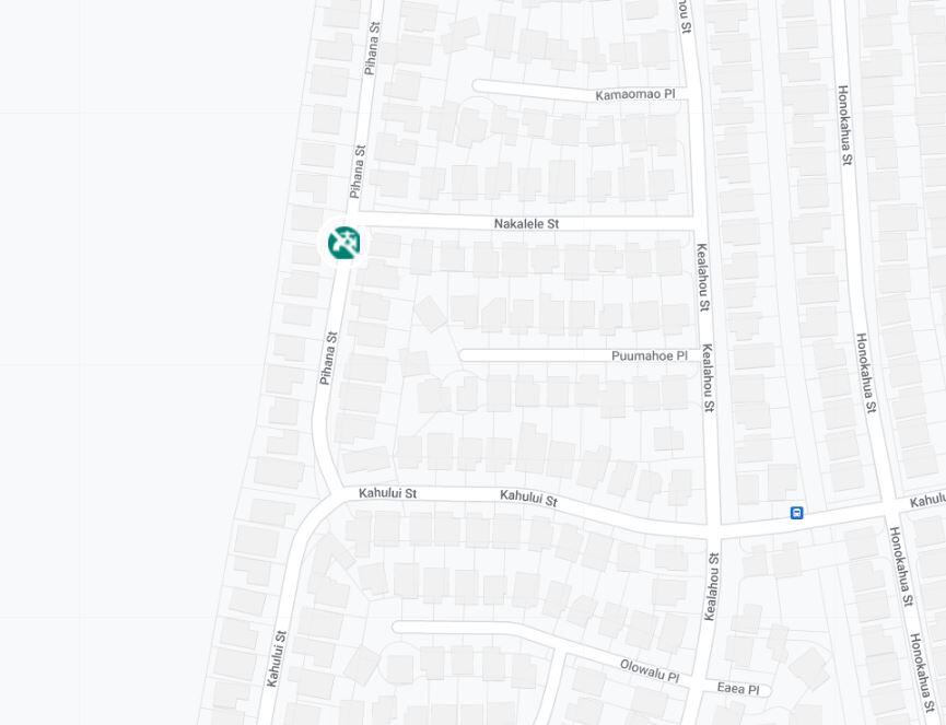 The BWS is responding to repair a leak to an 8-inch main on Pihana ...