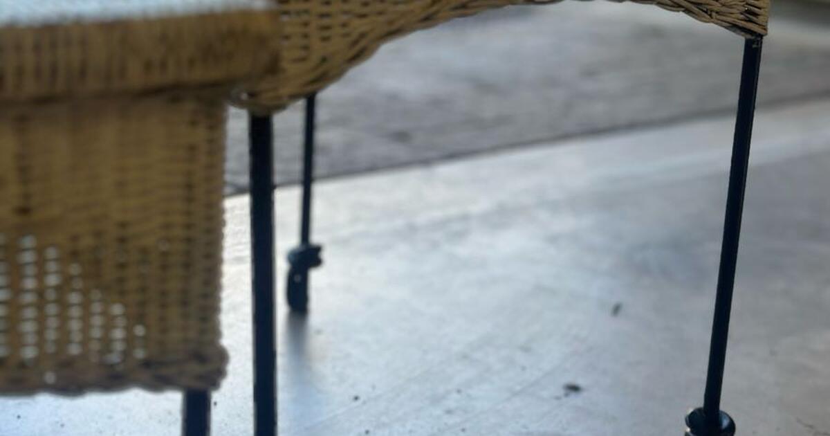 Wicker Rod Iron Nesting Tables for Free in San Rafael, CA | For Sale ...