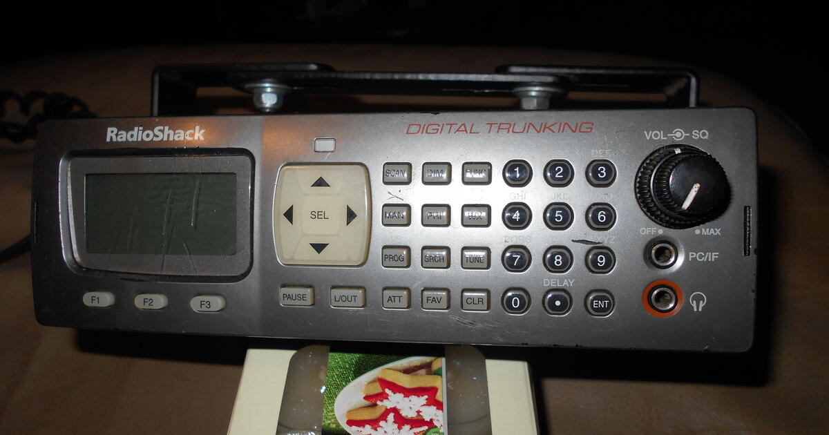 RadioShack P25 Digital Trunking Scanner for $175 in New Haven, CT | For ...