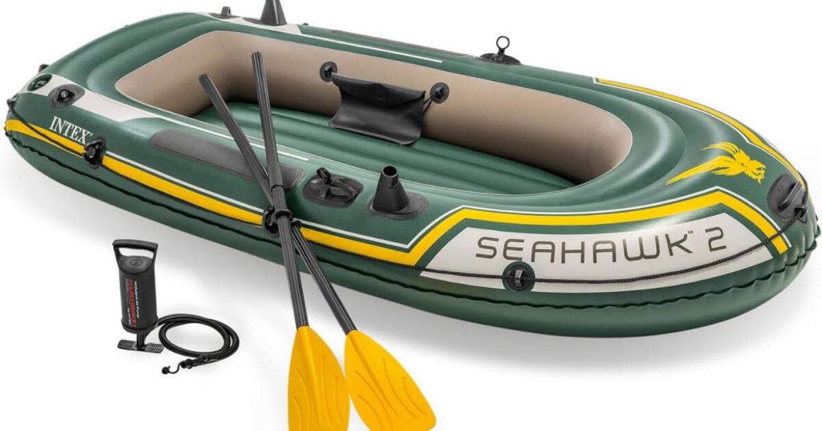 Intex Seahawk 2 Inflatable Boat Set for $50 in North Andover, MA | For ...