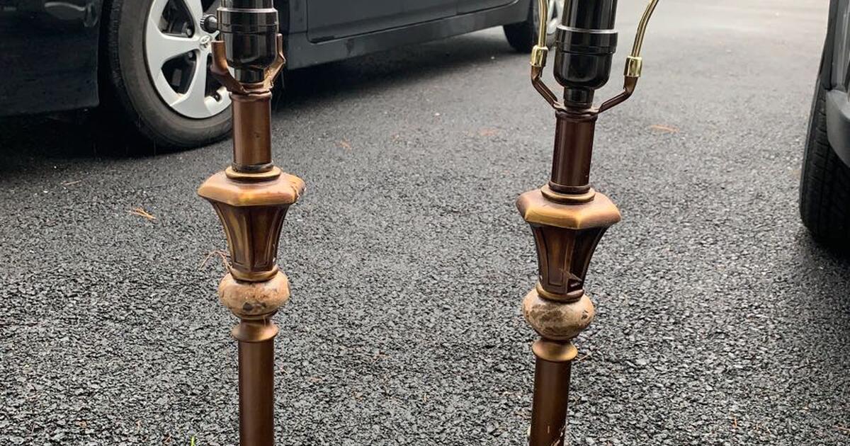 Table/Bedside Lamps without shades for Free in Laurel, MD | For Sale ...