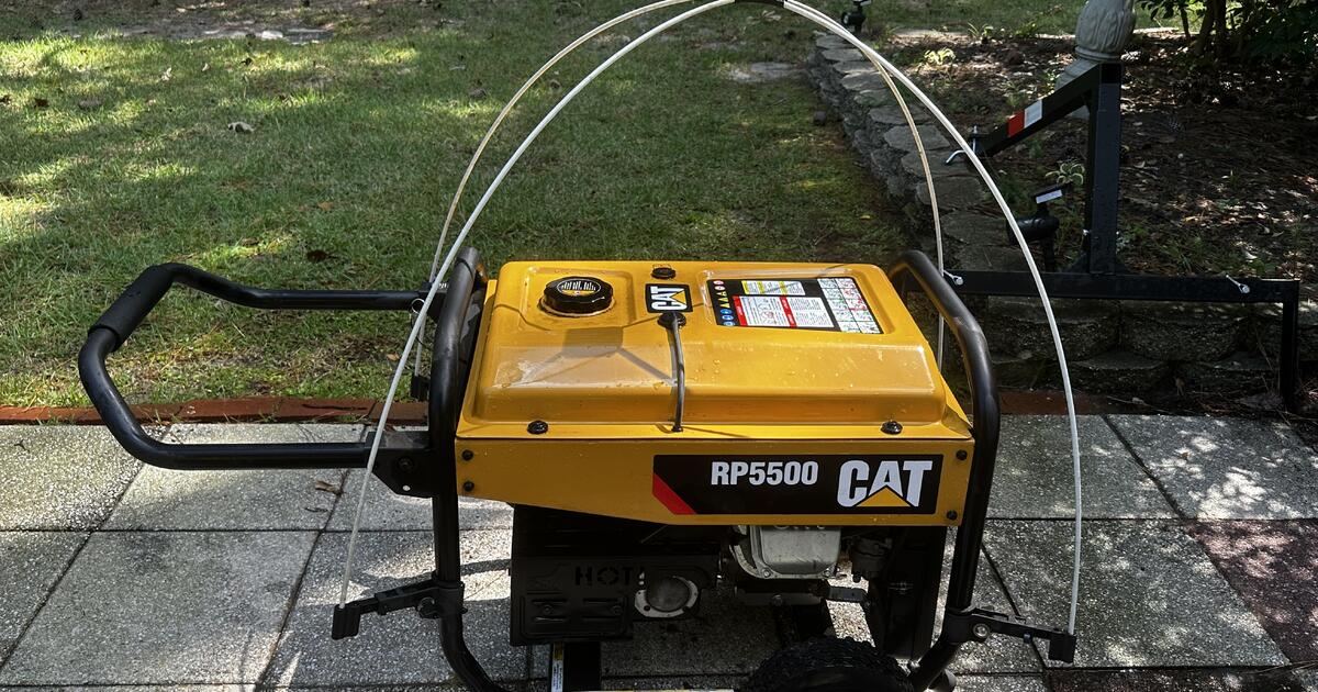 Caterpillar RP5500 gas portable generator for $550 in New Bern, NC ...