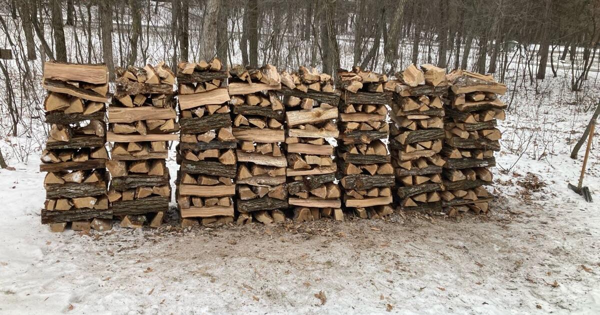 Split oak firewood for $100 in Andover, MN | For Sale & Free — Nextdoor