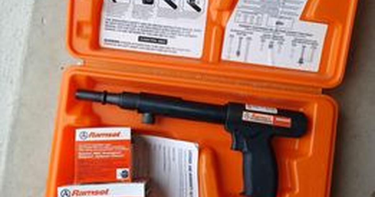 Ramset RS22 Trigger Activated .22 Cal Powder Actuated Tool Single Shot ...