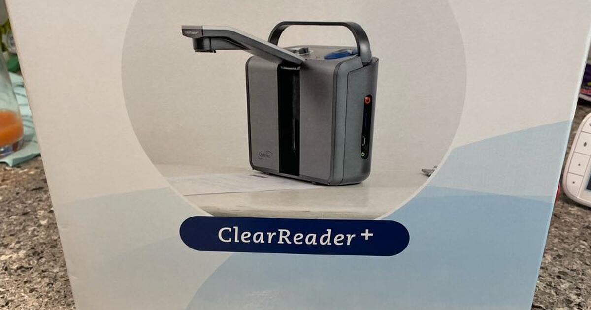 Optelec clear reader plus for $1500 in Chalfont, PA | For Sale & Free ...