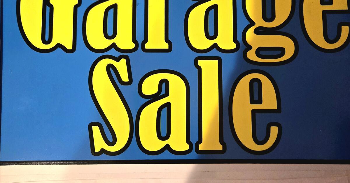 Garage Sale at 3611 Cosmos Way. Friday, Nov 15th 8am-11am & Satuday ...