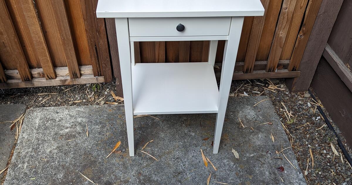 Hemnes bedside table for $15 in Sunnyvale, CA | For Sale & Free — Nextdoor