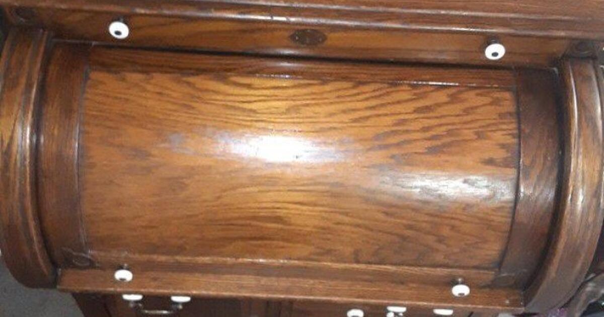 ANTIQUE BARREL TOP DESK for $175 in Tucson, AZ | For Sale & Free — Nextdoor