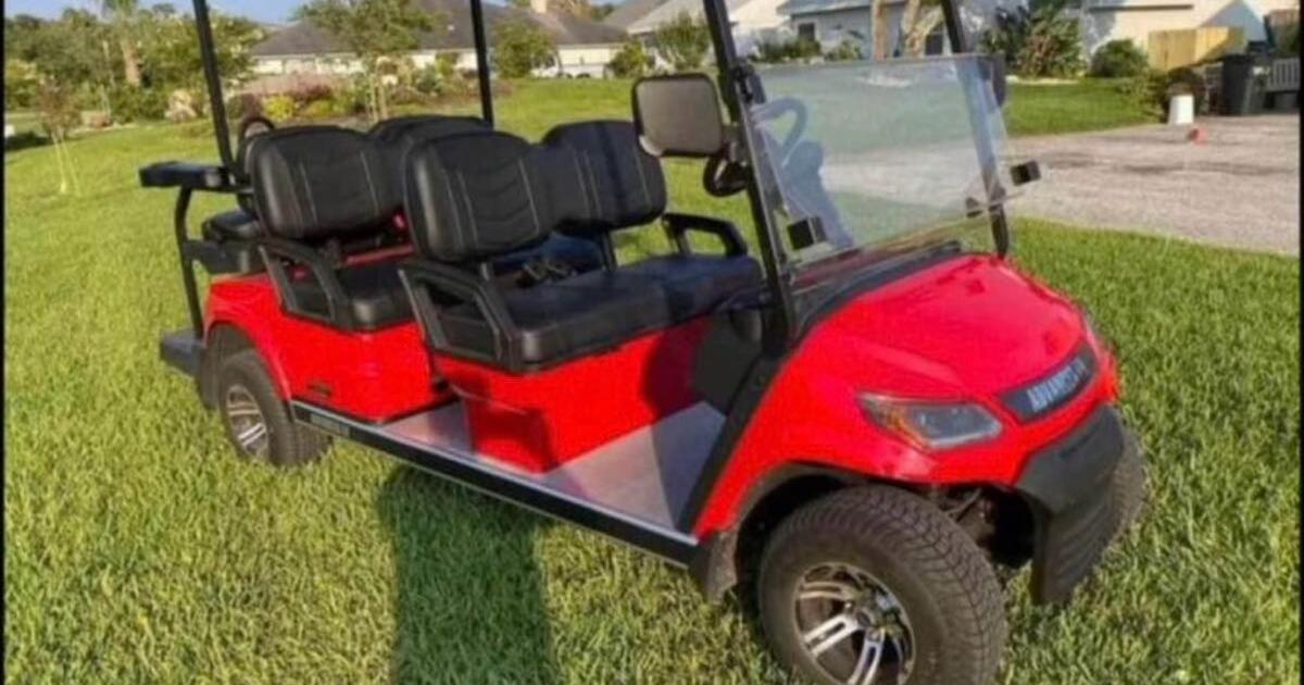 LIKE NEW 2021 Advanced EV 6-seater Electric for $7000 in St. Augustine ...