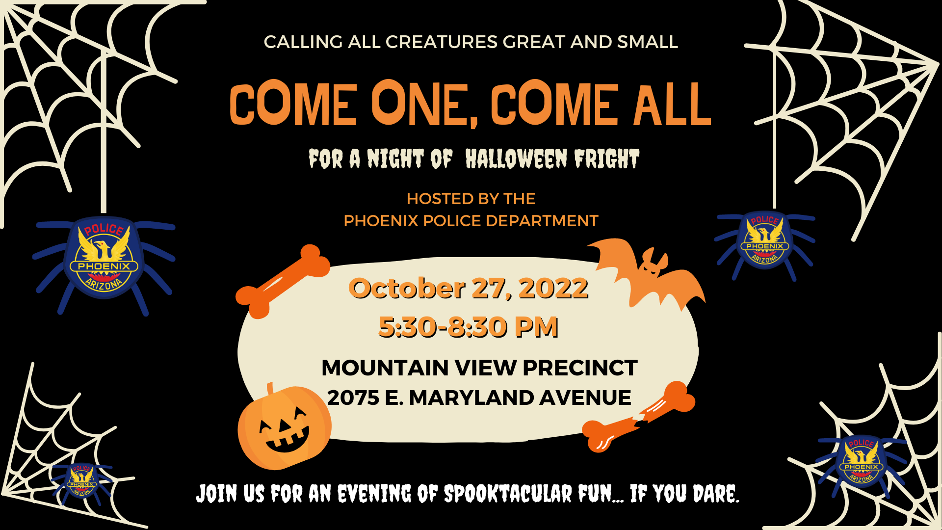 Mountain View Precinct 2022 Halloween Event (Phoenix Police Department ...